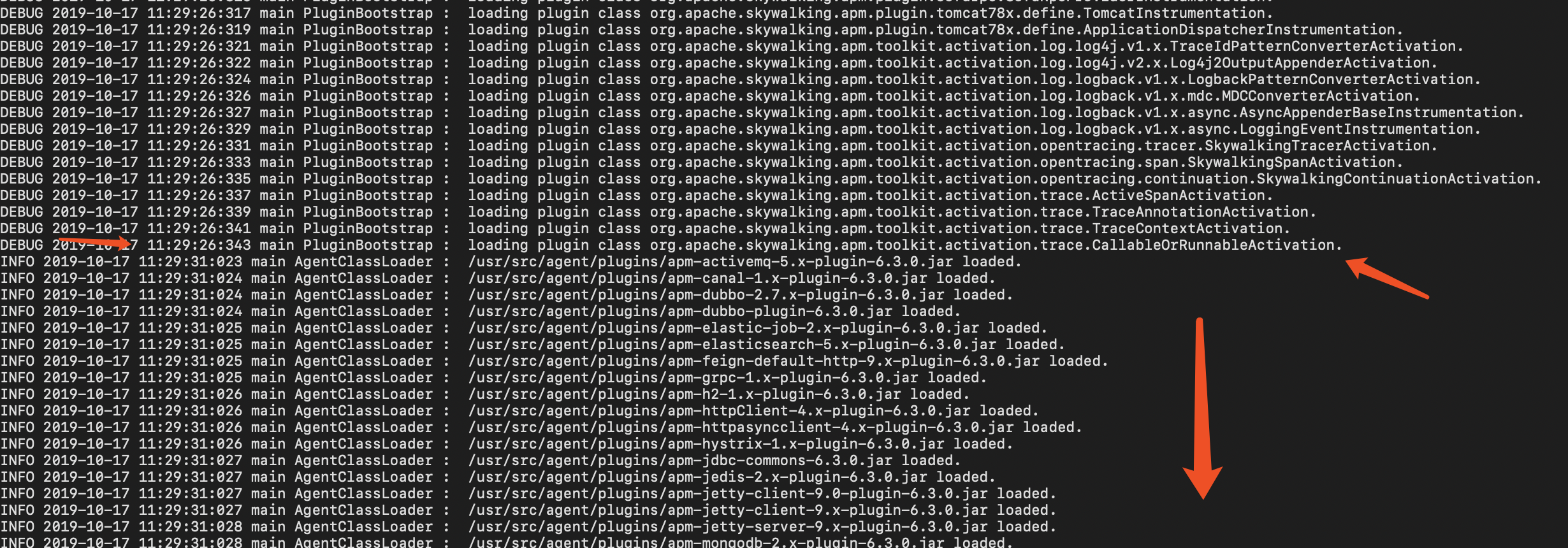 the application blocked when it start · Issue #3636 · apache/skywalking · GitHub