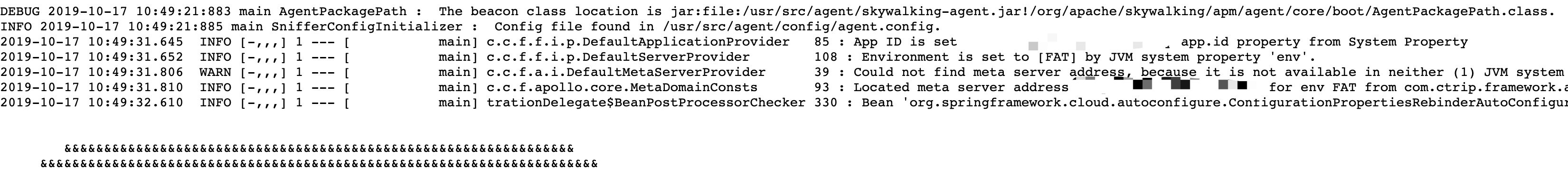 the application blocked when it start · Issue #3636 · apache/skywalking · GitHub