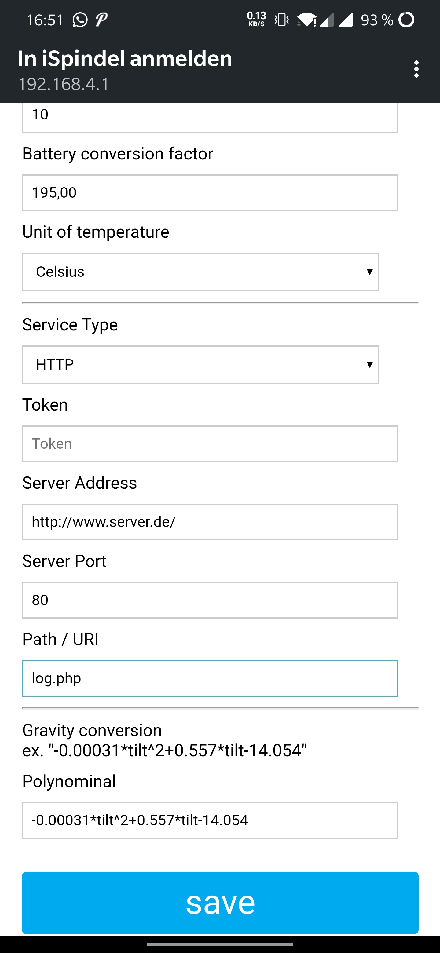 How to use Service Type: HTTP · Issue #333 · universam1/iSpindel · GitHub