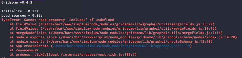 Contentful extension throws type error on startup · Issue #129 · gridsome/gridsome · GitHub