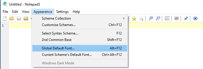 Found Two Font Bugs · Issue 4085 · Rizonesoft Notepad3 · Github