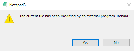 Revert from file (F5) and File Modified by External Program? Reload? · Issue #4262 · rizonesoft ...