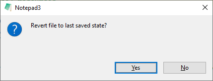 Revert from file (F5) and File Modified by External Program? Reload? · Issue #4262 · rizonesoft ...