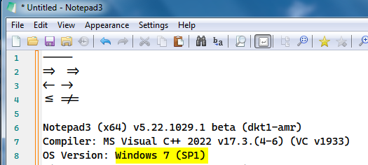 Visual changes compared to Notepad2 · Issue #4014 · rizonesoft/Notepad3 ...