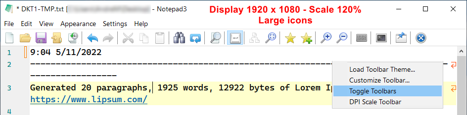 DPI Scaling issues in 5.22.1104.1 · Issue #4280 · rizonesoft/Notepad3 · GitHub