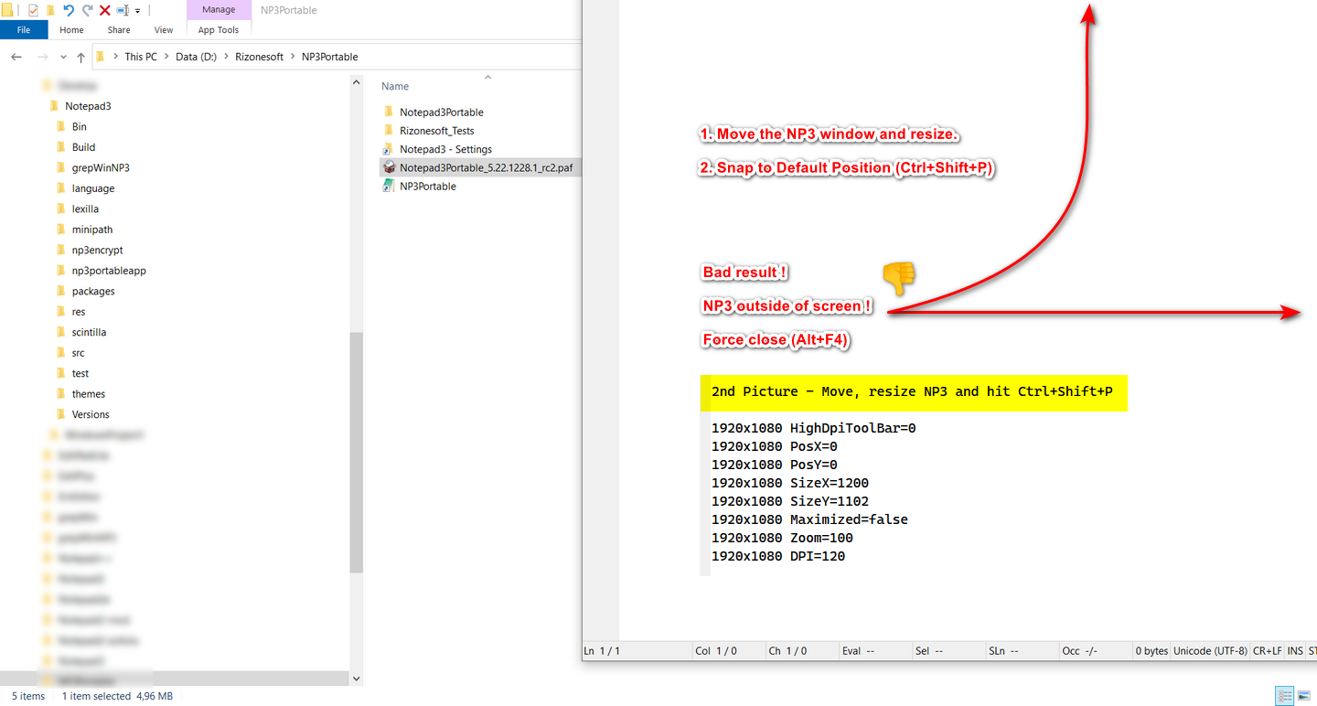 Issue with "Snap to Default Position" on display with scaling >100% · Issue #4418 · rizonesoft ...