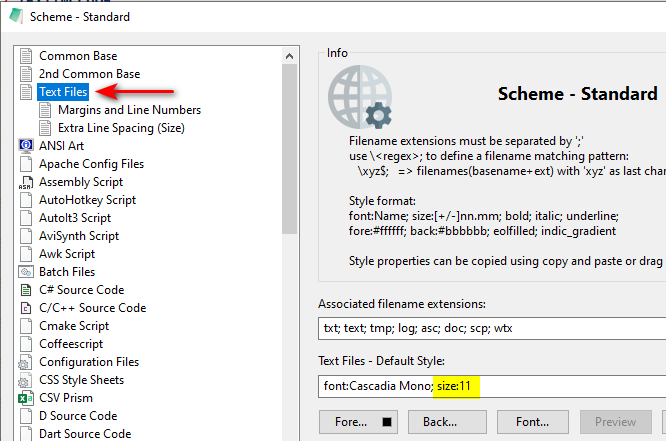 Cannot set extra line spacing for text files · Issue #4522 · rizonesoft/Notepad3 · GitHub