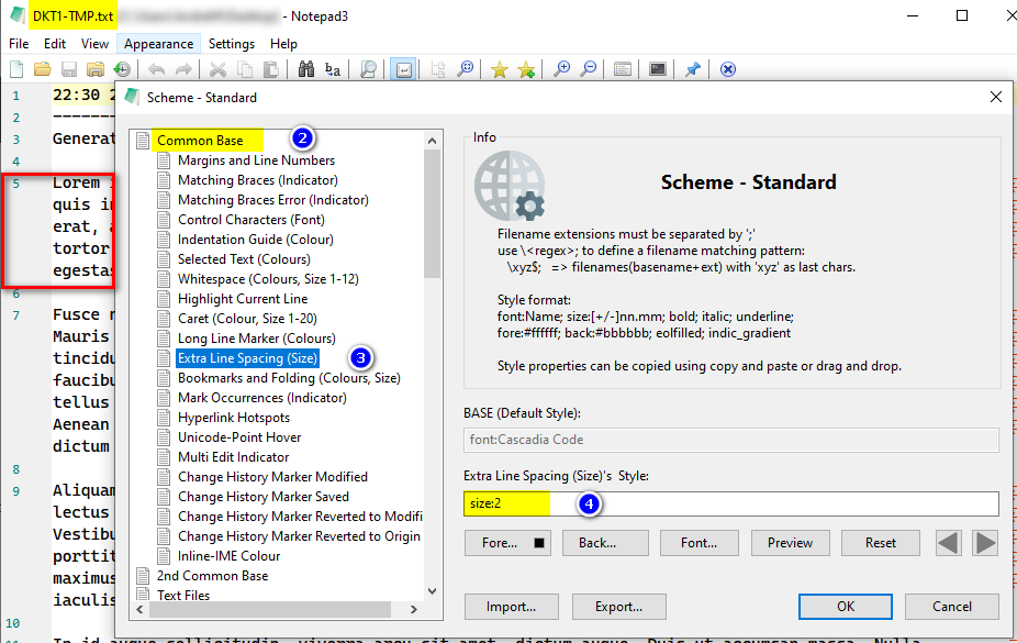 On the problem of row spacing · Issue #4635 · rizonesoft/Notepad3 · GitHub
