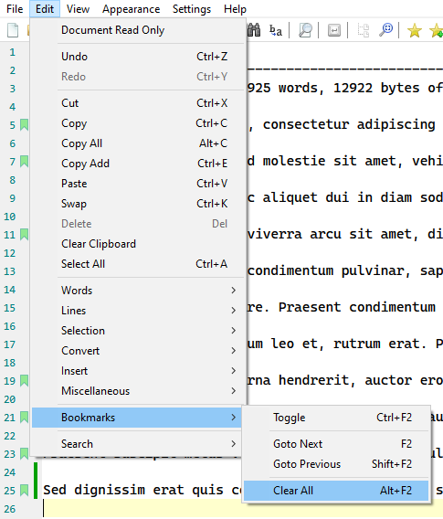 [CR] Add "Clear Undo History" command (will clear change-history-markers also) · Issue #4694 ...