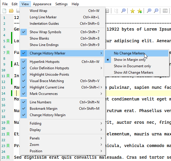 [CR] Add "Clear Undo History" command (will clear change-history-markers also) · Issue #4694 ...
