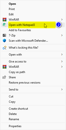 Duplicate entry for "Open with Notepad" in Windows 11 · Issue #4701 · rizonesoft/Notepad3 · GitHub