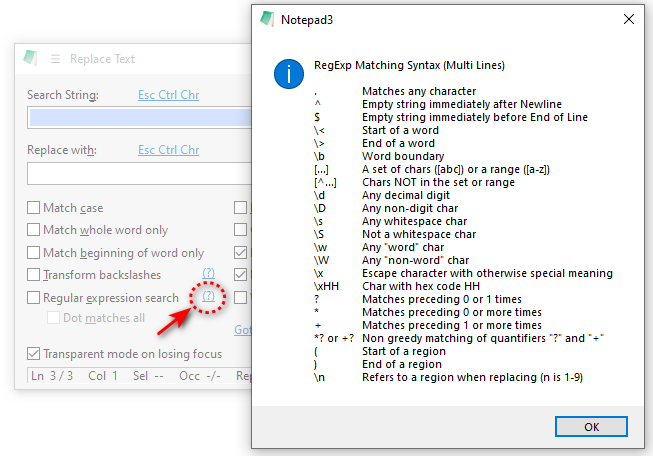 Add Commonly Used Regular Expressions · Issue #4956 · rizonesoft/Notepad3 · GitHub