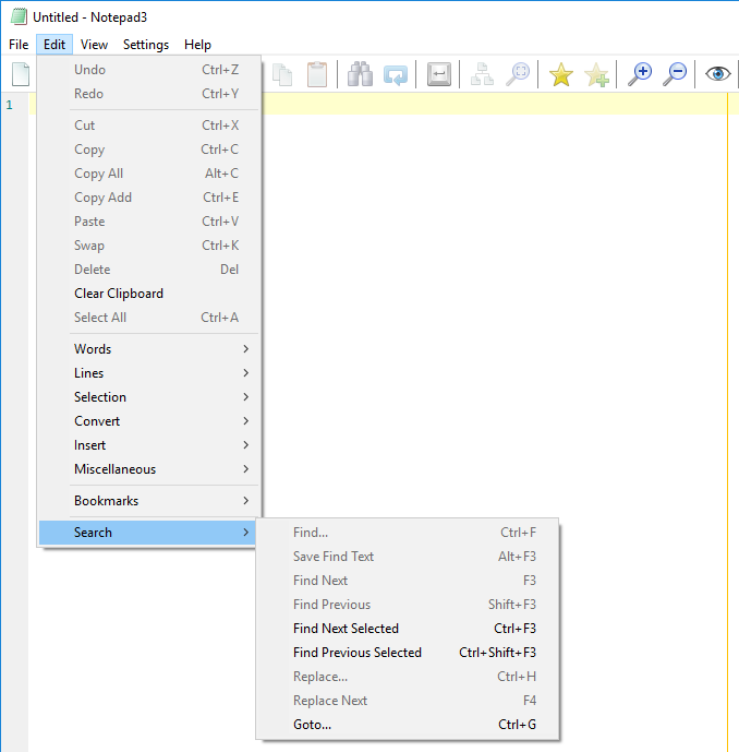 Reorganization of menus · Issue #725 · rizonesoft/Notepad3 · GitHub