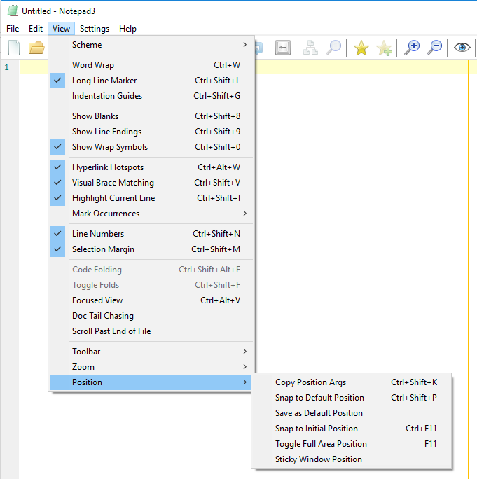 Reorganization of menus · Issue #725 · rizonesoft/Notepad3 · GitHub