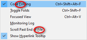 Code folding toggle keyboard shortcut doesn't function · Issue #1609 ...