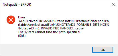 Upgrade Error · Issue #2296 · rizonesoft/Notepad3 · GitHub