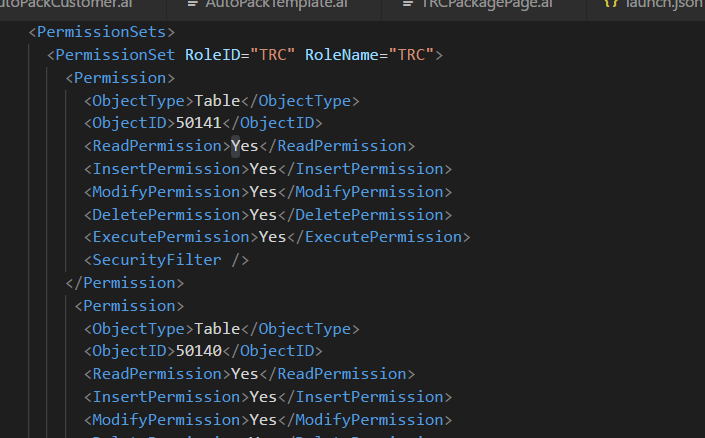 How Permission Set XML work · Issue #3066 · microsoft/AL · GitHub