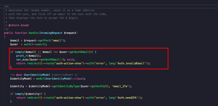 problem with email_2fa · Issue #84 · codeigniter4/shield · GitHub