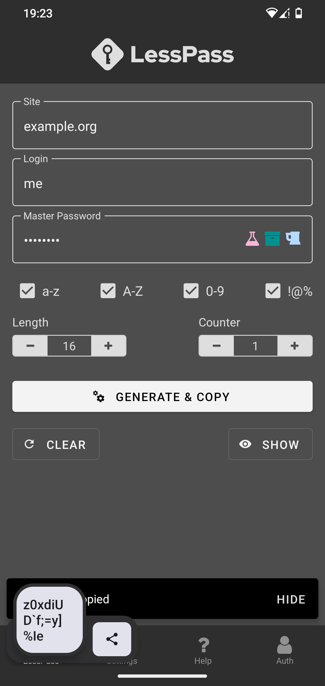Android app should mark clipboard content as sensitive · Issue #734 · lesspass/lesspass · GitHub