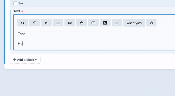 Selected block got wrong after format applied · Issue #357 · craftcms/redactor · GitHub