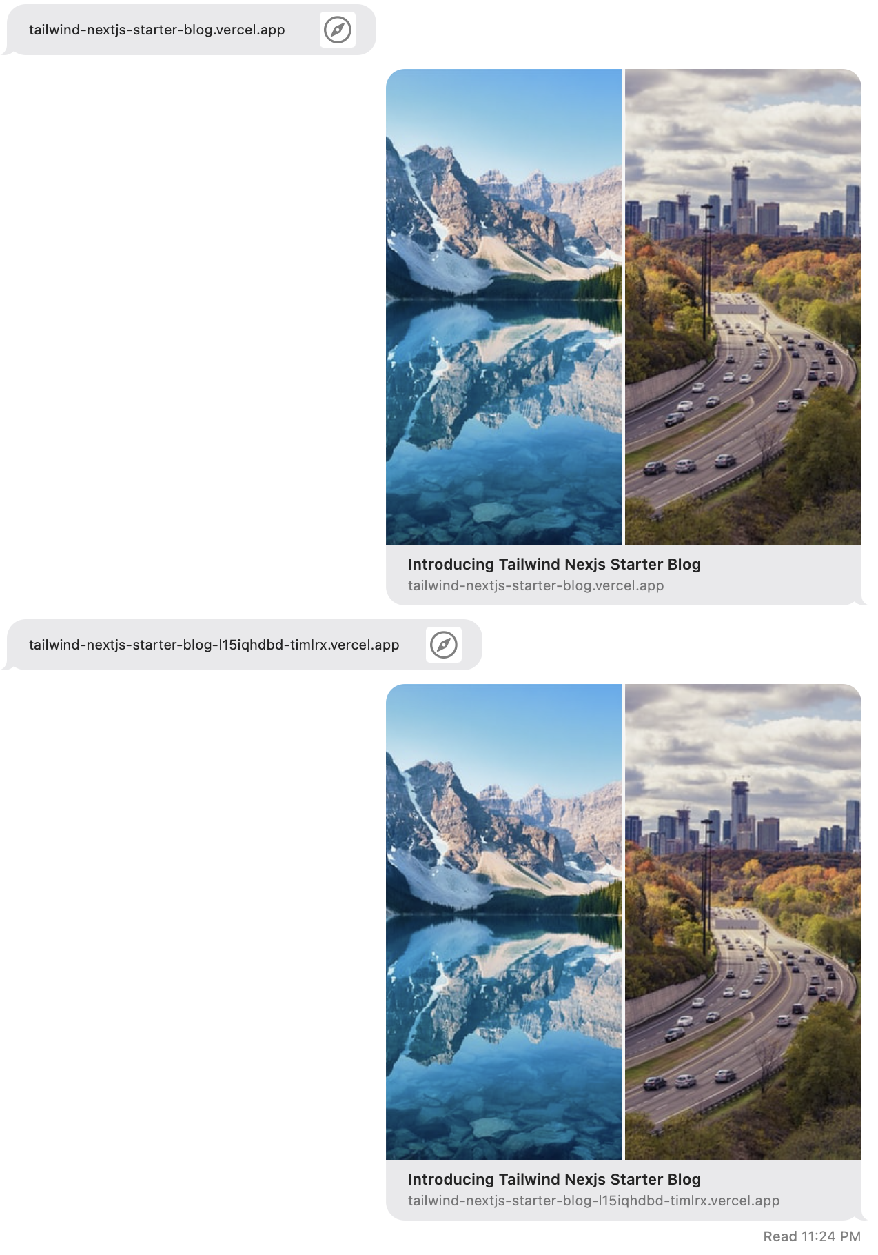 Mistake with sharing posts · Issue #102 · timlrx/tailwind-nextjs-starter-blog · GitHub