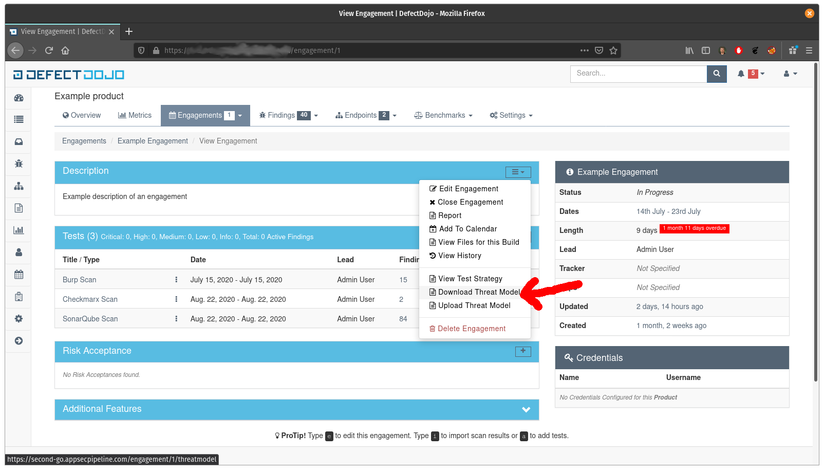 Uploading threat model file produces a 500 · Issue #2835 · DefectDojo/django-DefectDojo · GitHub