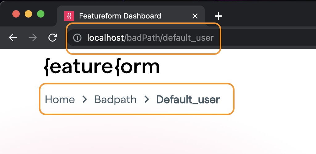 [Bug]: A bad "type" browser URL leads to an NPE · Issue #769 · featureform/featureform · GitHub
