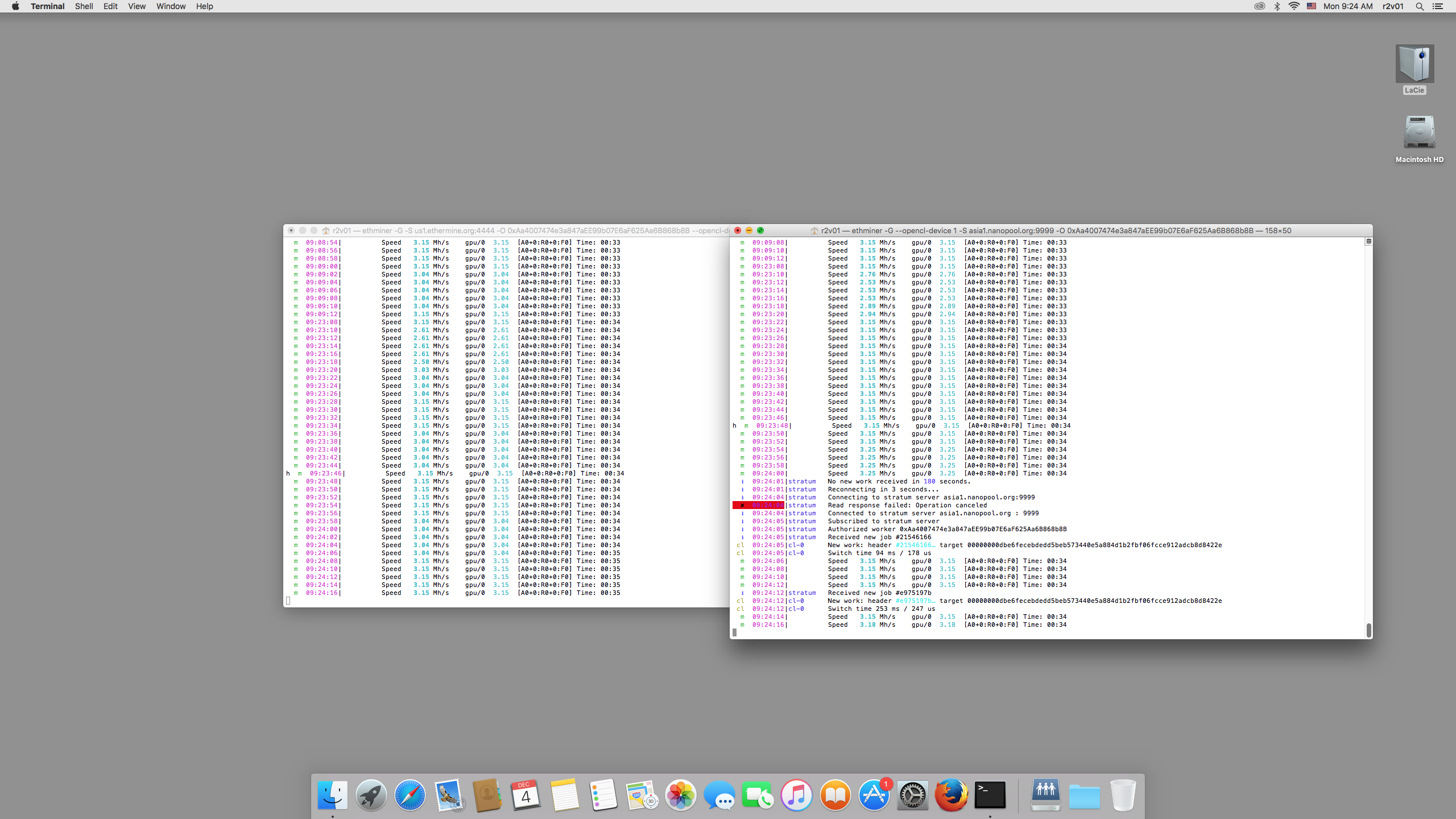 setting wrong? · Issue #419 · ethereum-mining/ethminer · GitHub