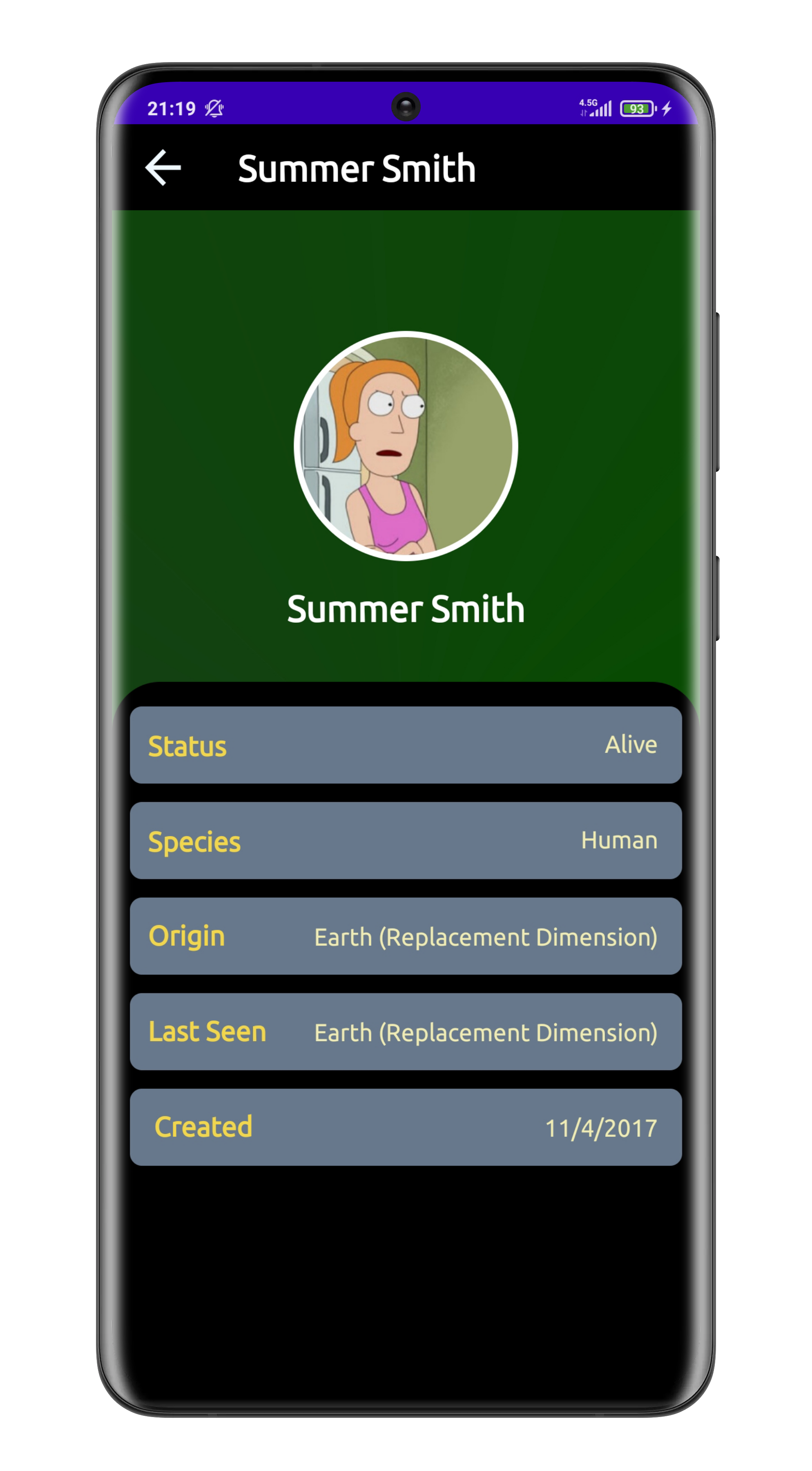 GitHub - mustafacol/RickAndMorty