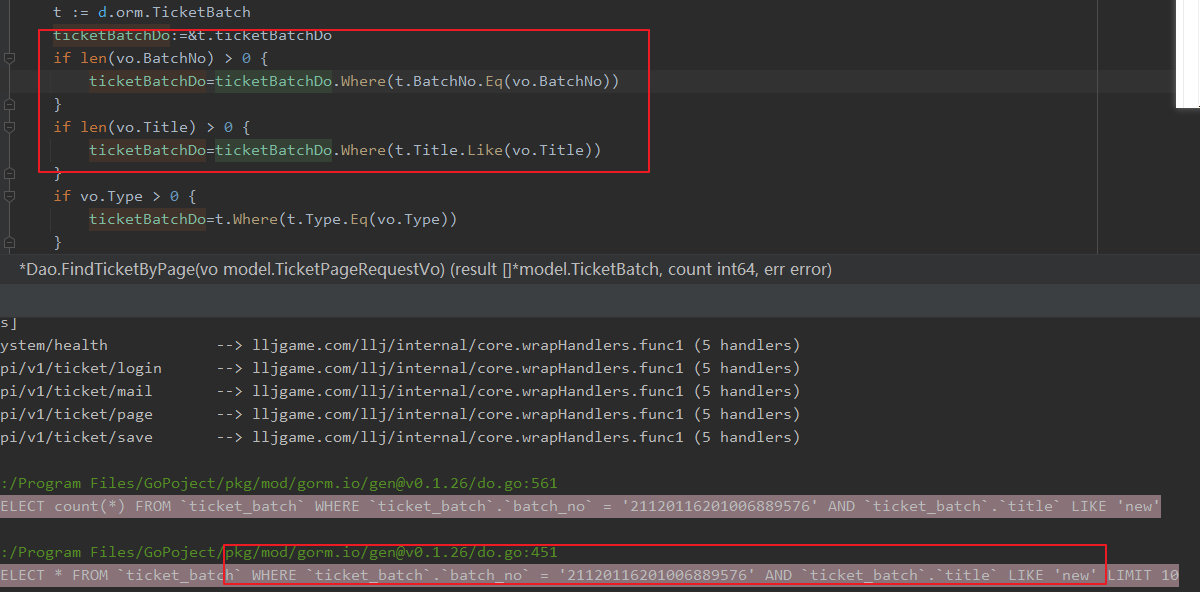 查询条件判断问题 · Issue #264 · go-gorm/gen · GitHub