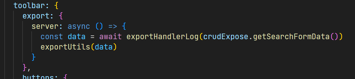 使用服务端导出方法不会覆盖本地导出方法 · Issue #220 · fast-crud/fast-crud · GitHub