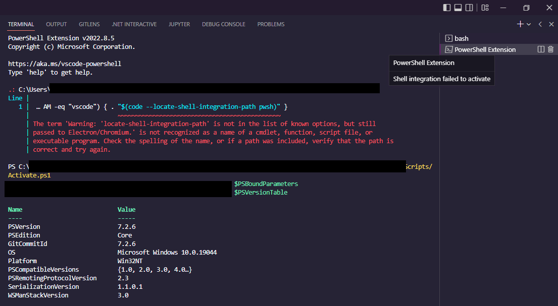 Terminal:Run Recent Command does nothing · Issue #160471 · microsoft/vscode · GitHub