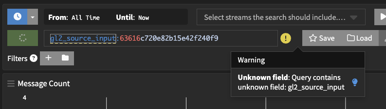 Query validation: Unknown field gl2_source_input · Issue #13856 · Graylog2/graylog2-server · GitHub
