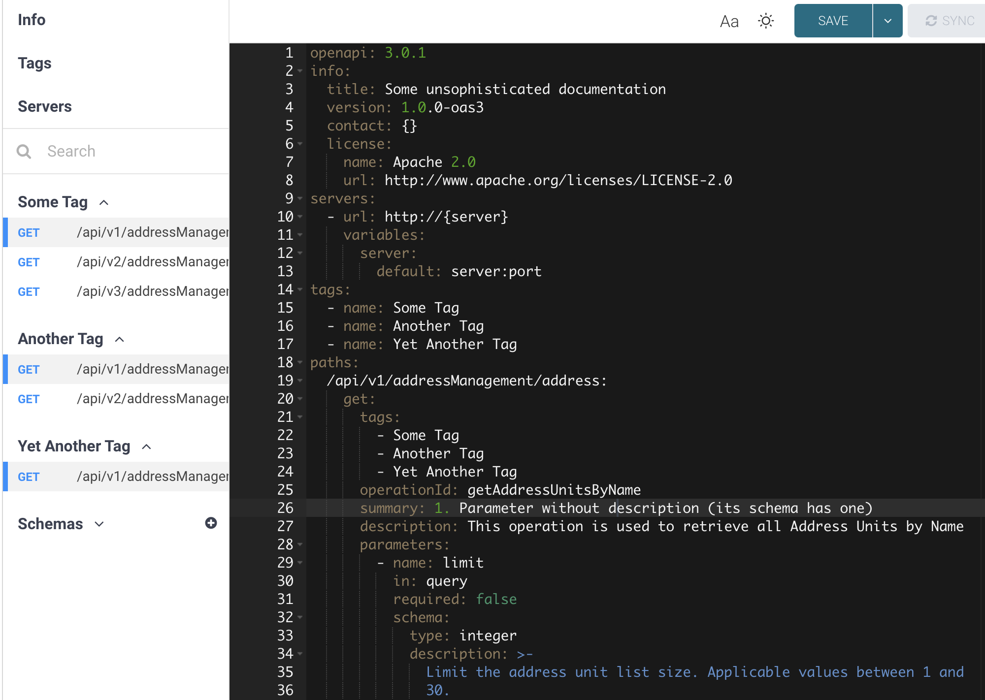 Multiple Tags Of The Operation · Issue 2262 · Stoplightioelements · Github 