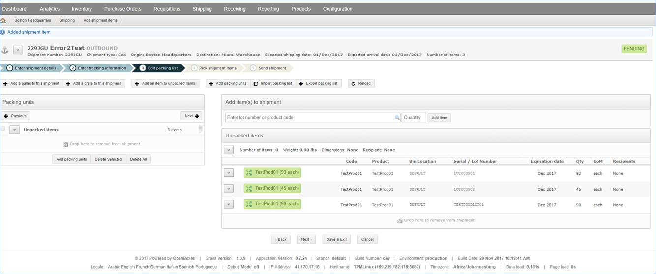 Picking of stock allows multiple picks from same bin · Issue #229 · openboxes/openboxes · GitHub
