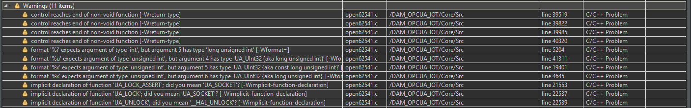 Issues building open62541 for FreeRTOS+LwIP on STM32 · Issue #3645 · open62541/open62541 · GitHub