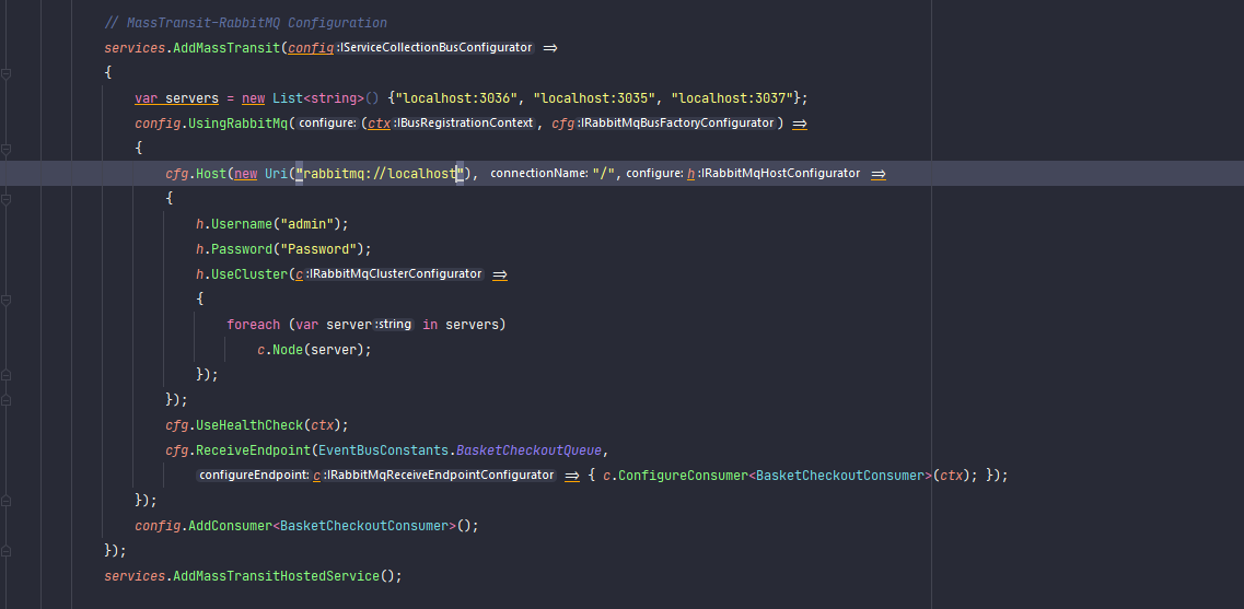 Using cluster for RabbitMQ · MassTransit MassTransit · Discussion #2394 · GitHub