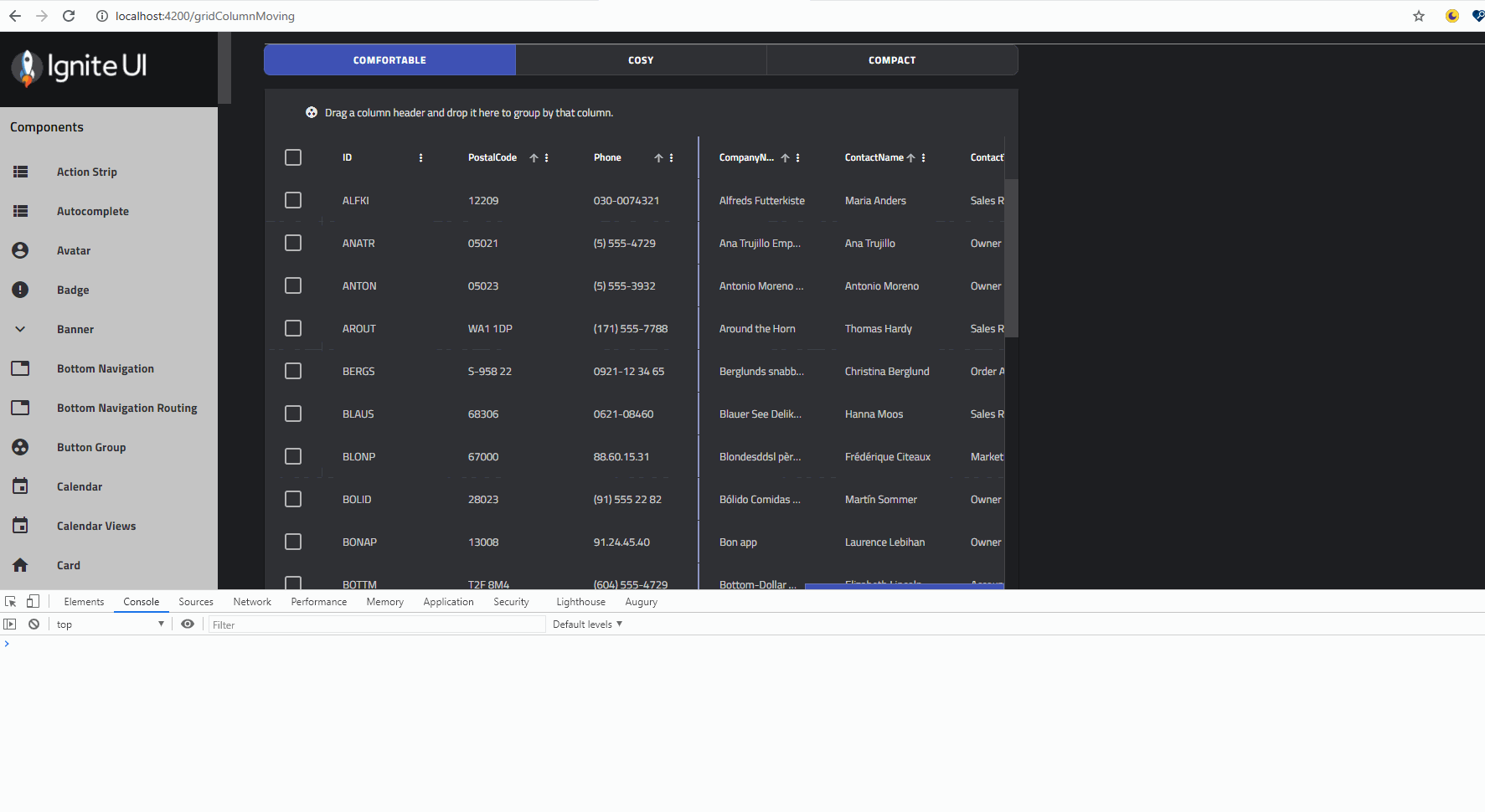 OnColumnMoving event should emit more relevant information · Issue #8852 · IgniteUI/igniteui ...