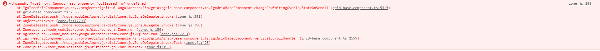 Error is thrown when change to rowEditable to true and scroll · Issue #4972 · IgniteUI/igniteui ...