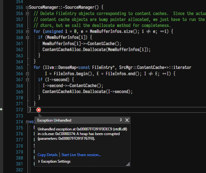 Crash On Code Completion With Msys2 · Issue 659 · Maskrayccls · Github