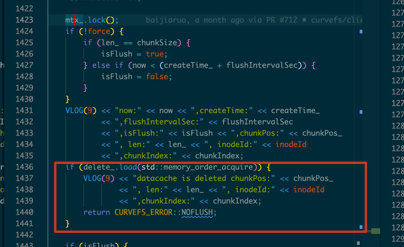 Mismatch of an unlock is found during code review · Issue #716 · opencurve/curve · GitHub