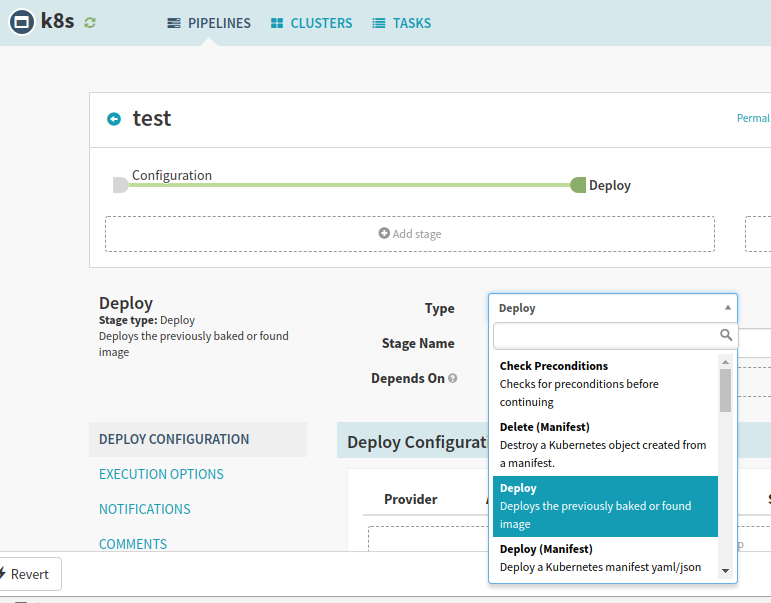 Filter Stage Type Dropdown by Application Providers · Issue #2277 · spinnaker/spinnaker · GitHub