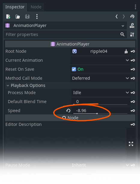 Expose AnimatedSprite's 'play_backwards()' method as an inspector property · Issue #5286 ...