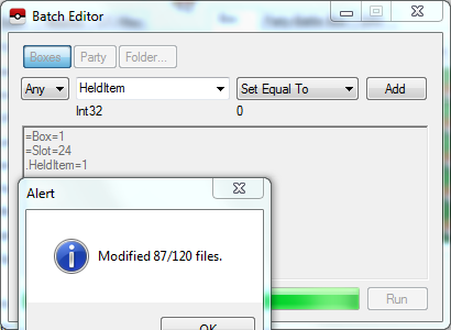 [Bug] Batch Editor · Issue #1977 · kwsch/PKHeX · GitHub