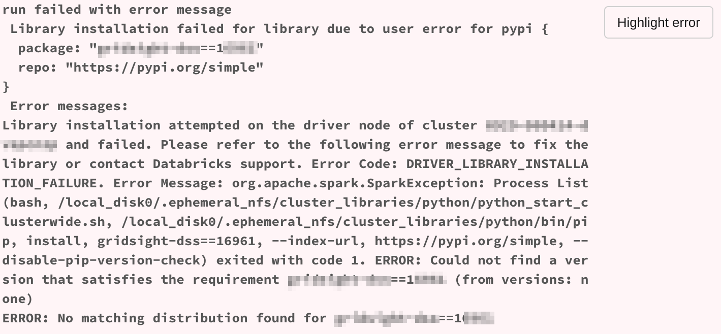 Installing Custom Repository Pushed To Aws Breaks · Issue 466 · Databricks Dbt Databricks · Github