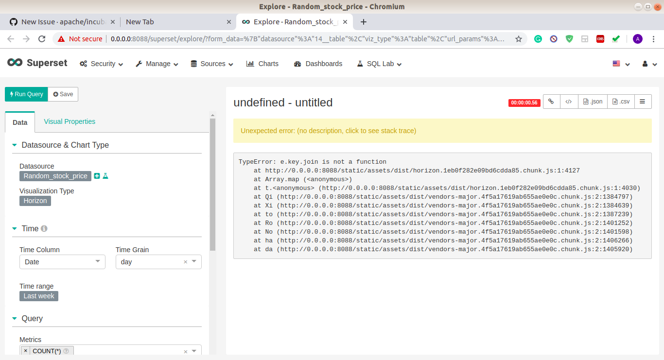 Error while trying Horizon Visualization · Issue #7742 · apache ...