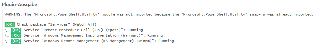 Suppressing A Powershell Warning In The Context Of Jea · Issue 228 · Icingaicinga Powershell