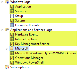 Invoke-IcingaCheckEventlog - unable to process Hyper-V eventlogs · Issue #153 · Icinga/icinga ...