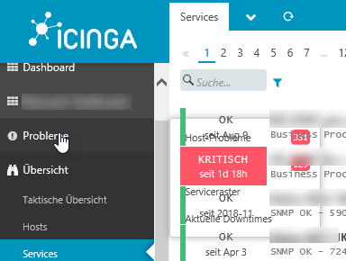 Since 2.7.x the mouse-over menu is broken, if there's a list in the ...