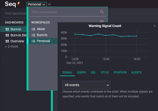 Expanded chart editor should sit below the dropped-down workspace selector · Issue #1424 ...